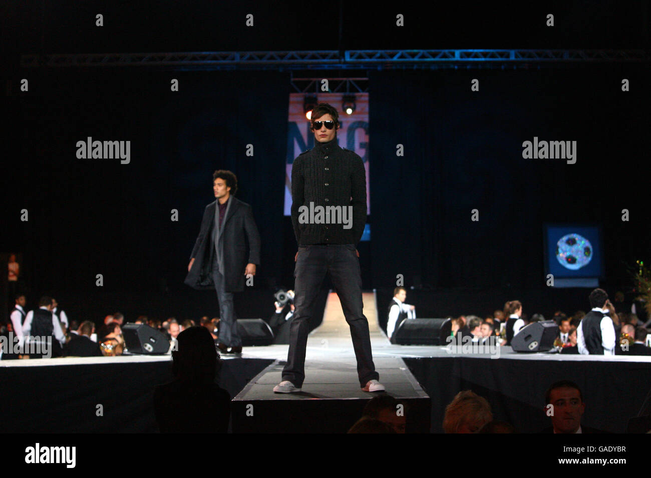 Soccer - PFA Gala Dinner - GMEX Centre. Guests watch the fashion show ...