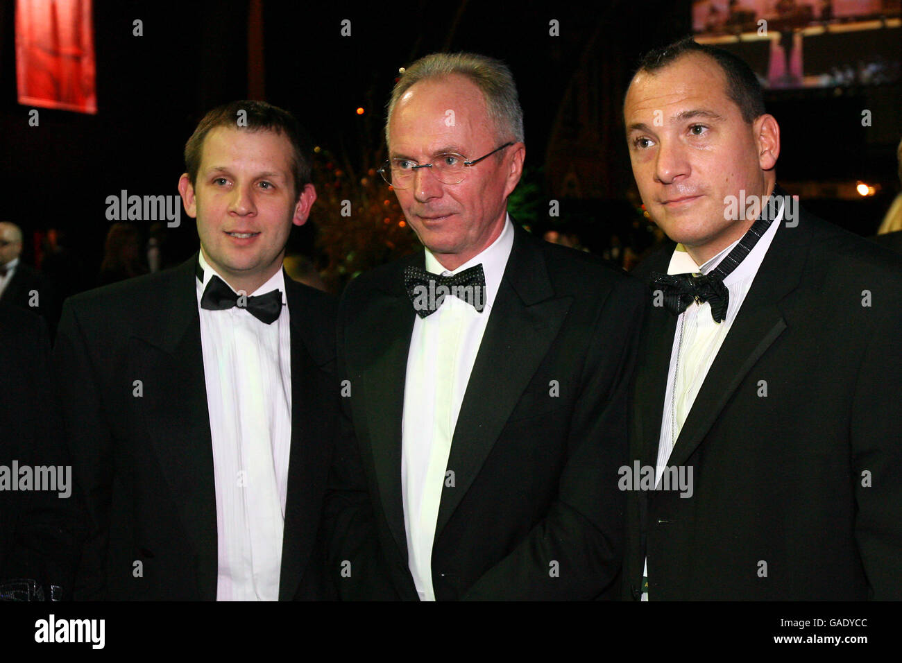 Soccer - PFA Gala Dinner - GMEX Centre. Manchester City Manager Sven ...