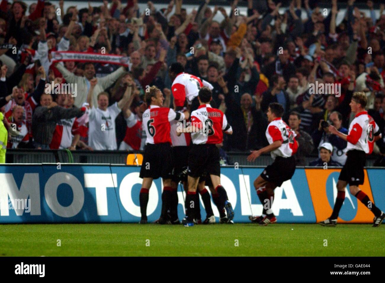 Uefa cup final feyenoord players hi-res stock photography and images ...