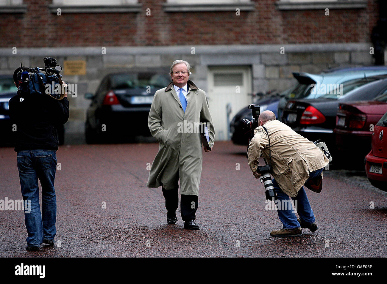 Ahern returns to anti corruption tribunal Stock Photo - Alamy