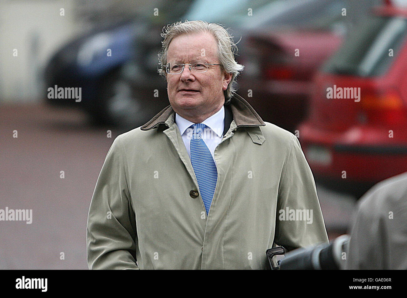 Taoiseach Bertie Ahern arrives at the Mahon Tribunal in Dublin to face ...
