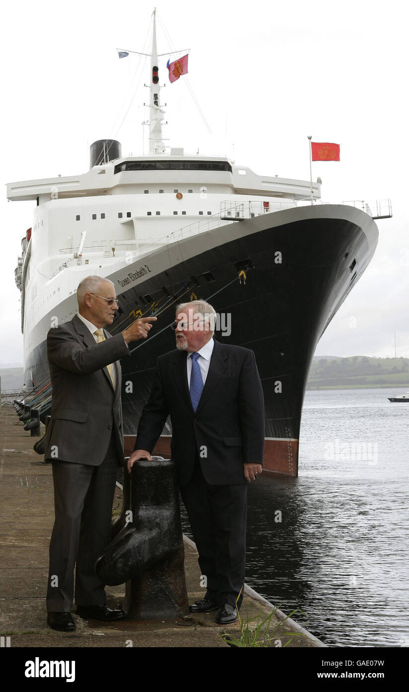 Former John Brown shipyard workers who helped build the QE2 Hector ...