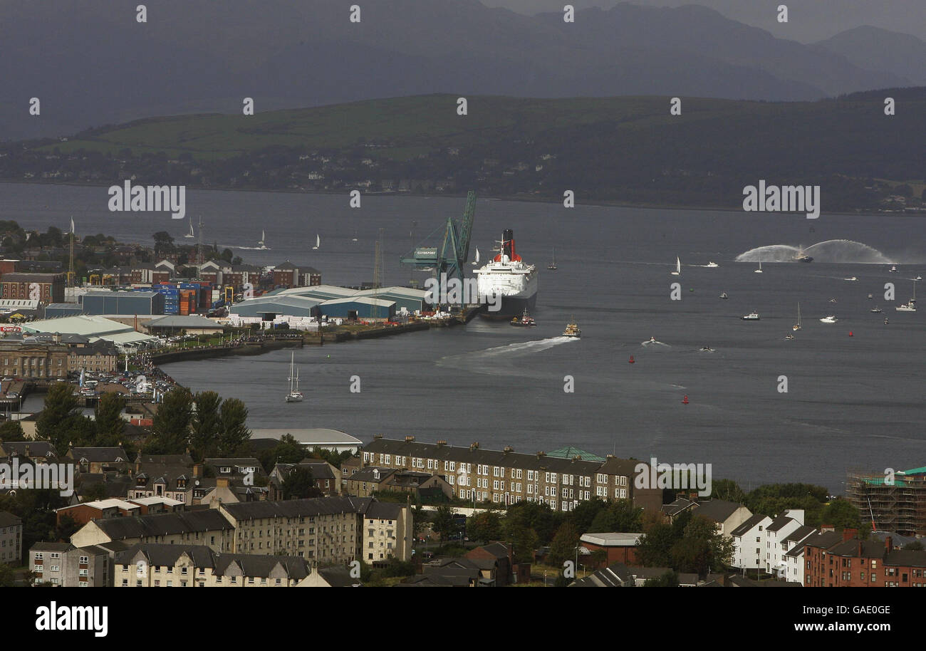 Greenock ocean terminal hi-res stock photography and images - Alamy