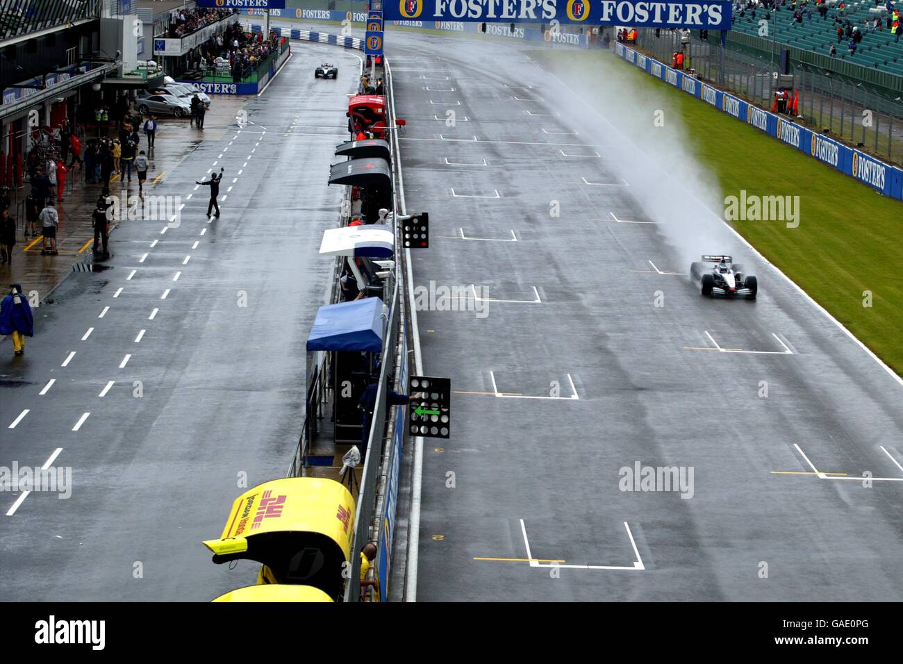 Formula One Motor Racing - British Grand Prix - Practice Stock Photo ...
