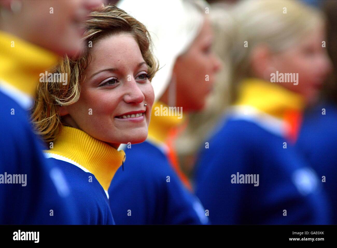 Pit girls grand prix hi-res stock photography and images - Alamy