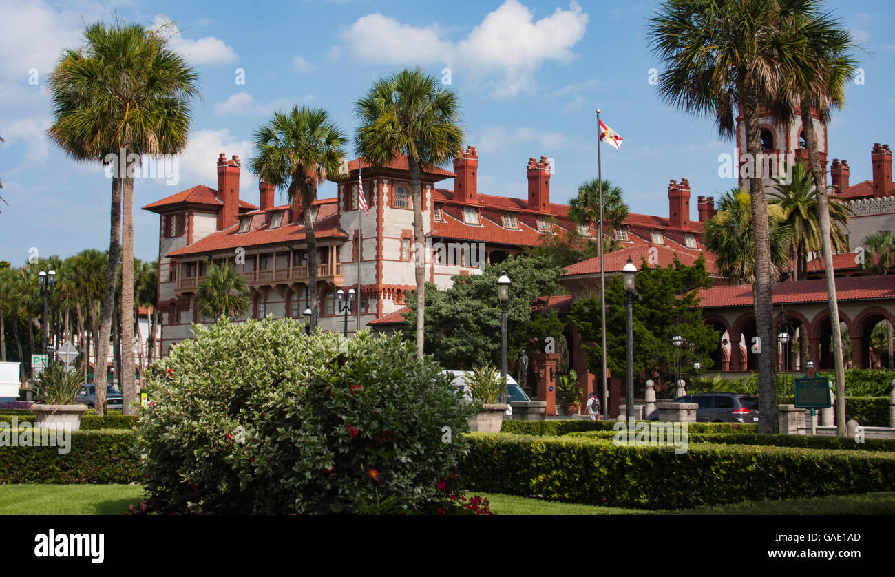 St augustine flag hi-res stock photography and images - Alamy