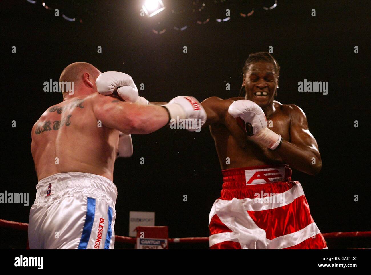 Boxing - Heavyweight Bout - Audley Harrison v Dominic Negus. Audley ...