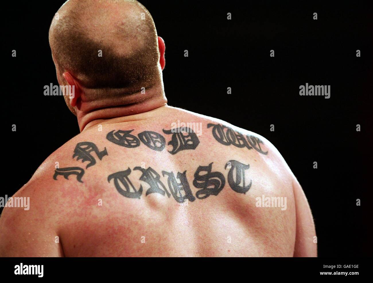 Boxing - Heavyweight Bout - Audley Harrison v Dominic Negus Stock Photo ...