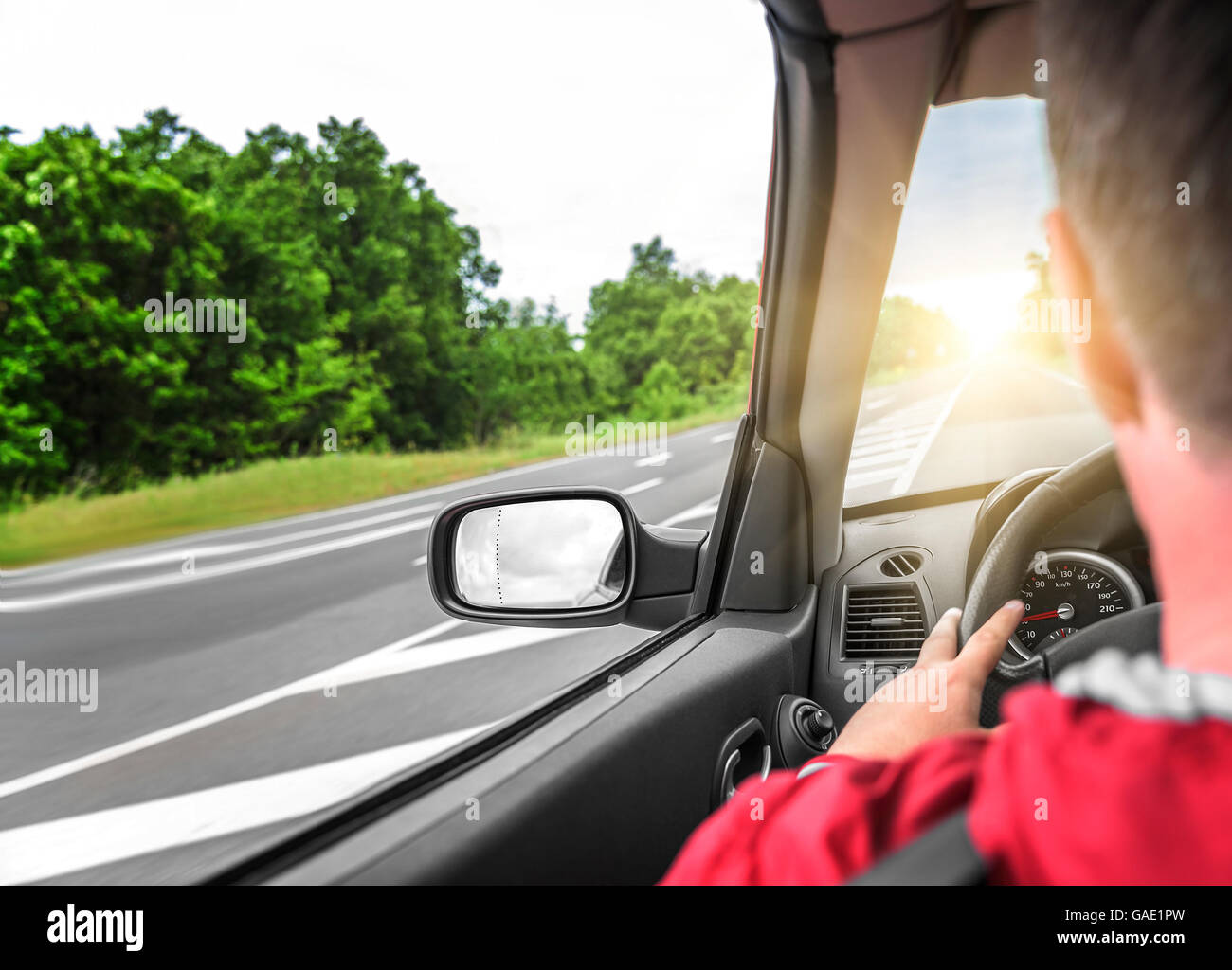 Convertible car view from inside hi-res stock photography and images ...