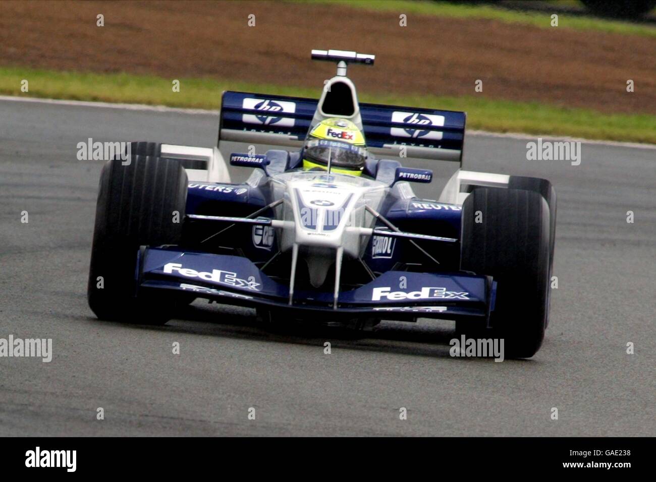 Formula One Motor Racing - British Grand Prix - Race. Ralf Schumacher ...