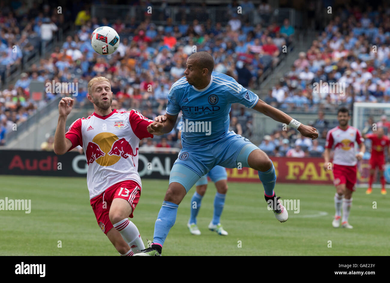 New York, United States. 03rd July, 2016. Jason Hernandez (2) of NYC FC ...