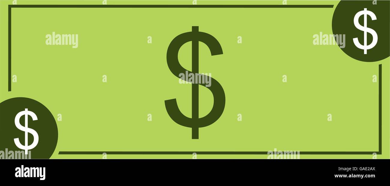 dollar bill isolated icon design Stock Vector Image & Art - Alamy