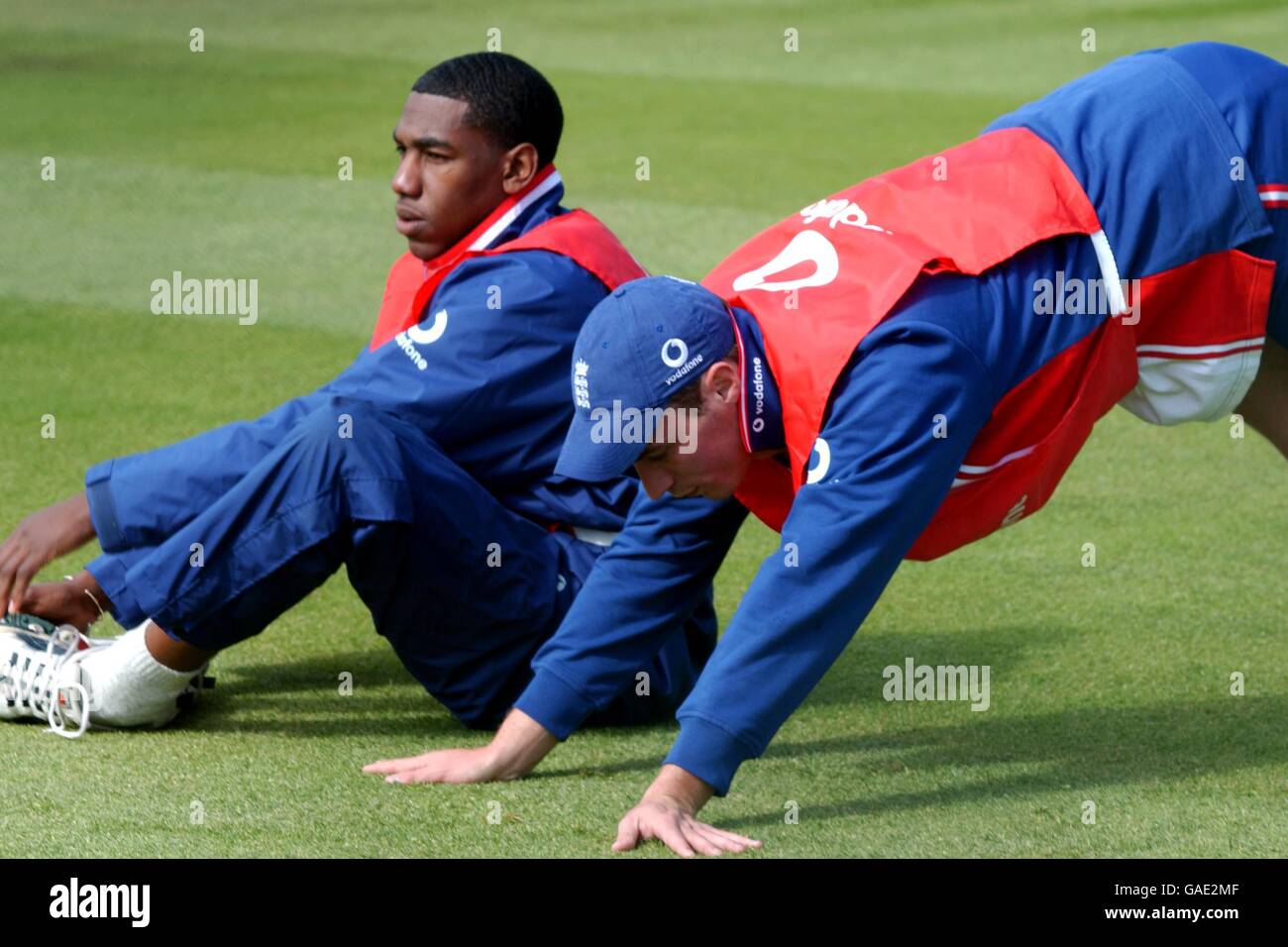 Cricket - England v Sri Lanka - Second Test - Nets. Alex Tudor and ...