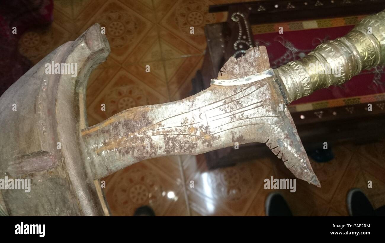 Marawi City, Philippines. 04th July, 2016. The kris or a 'moro' sword ...