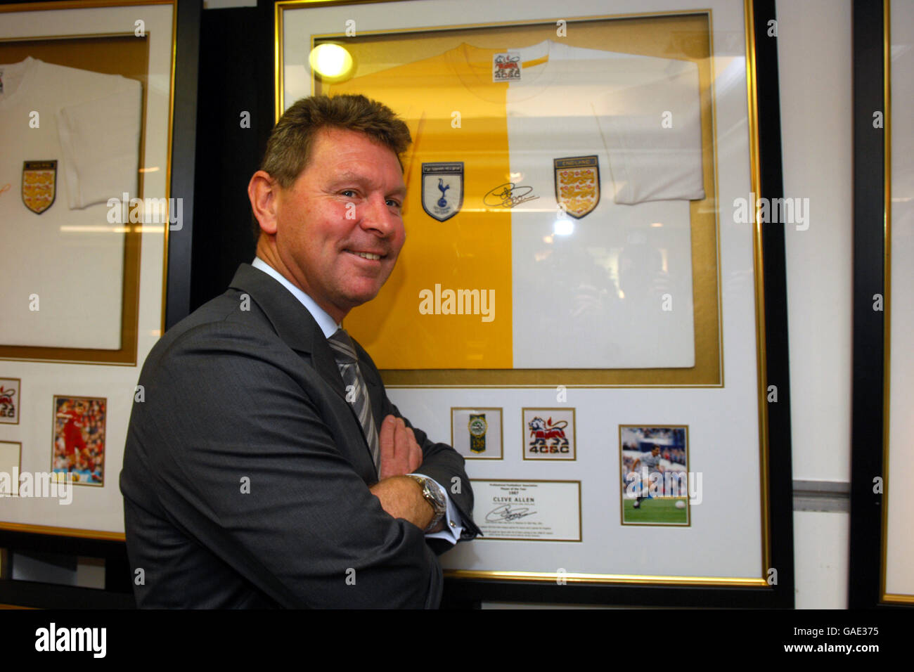 Former player and winner of the PFA player of the year, Clive Allen ...