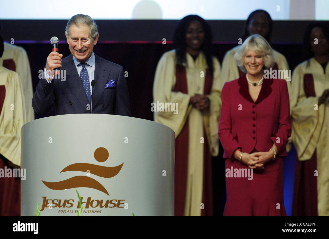 Prince of Wales visits Jesus House Church Stock Photo - Alamy