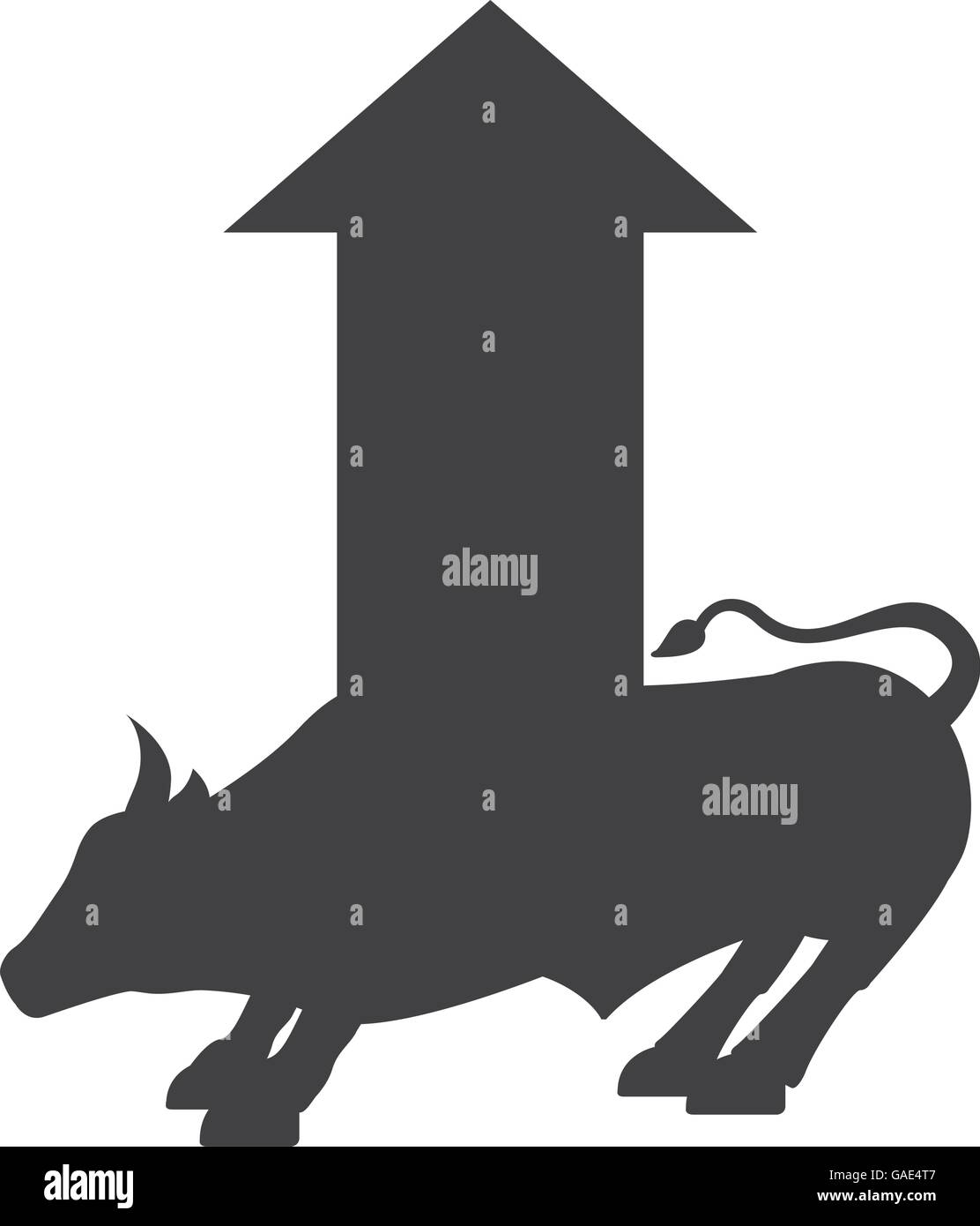 stock bull isolated icon design Stock Vector Image & Art - Alamy