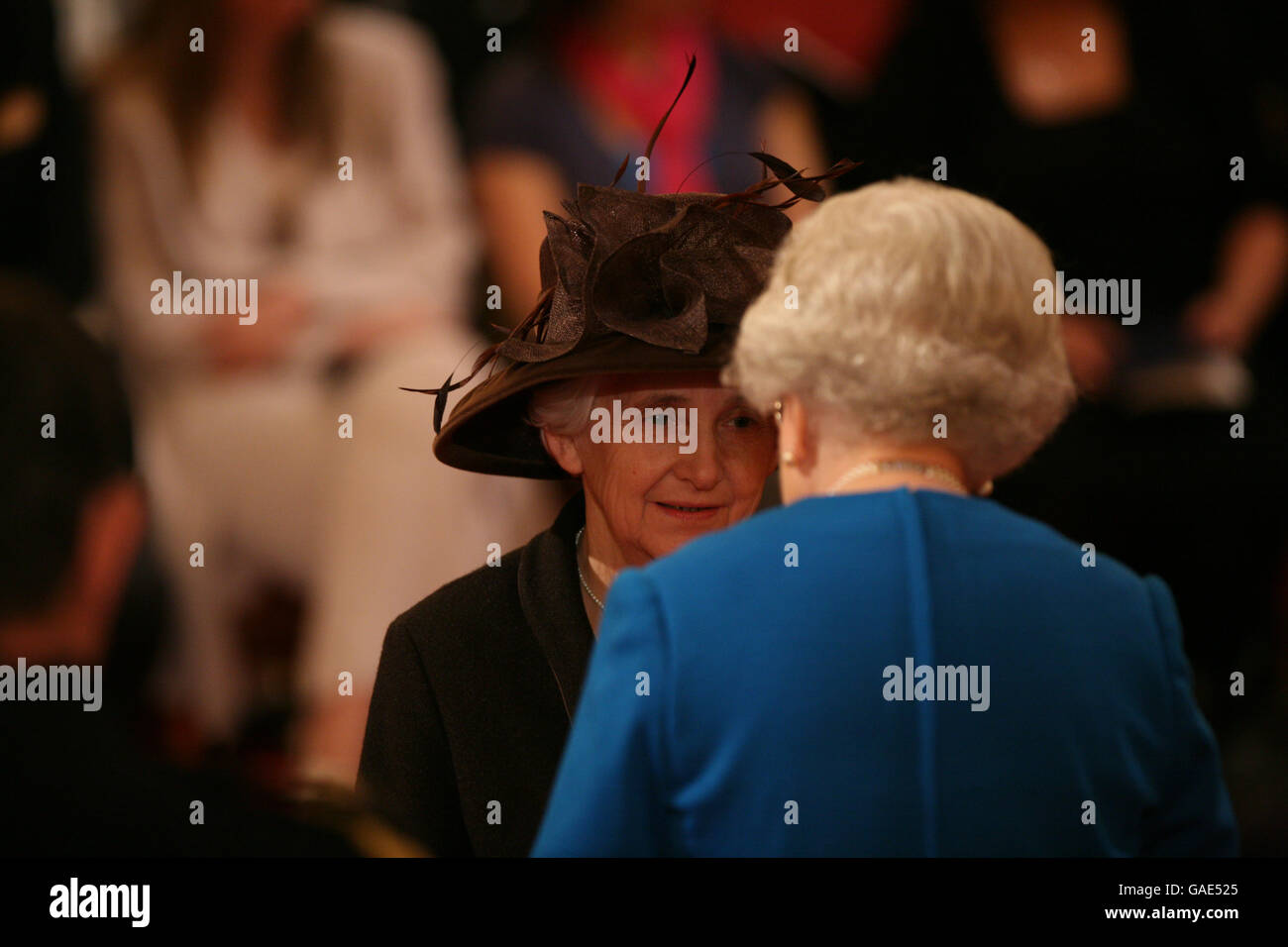 Mrs Mary Crane from Brandon is made an MBE by The Queen at Buckingham ...