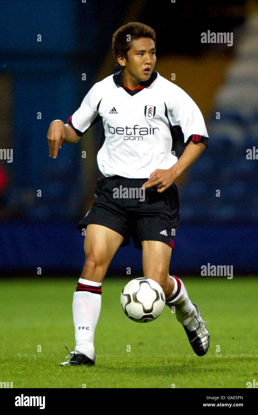 Soccer uefa intertoto cup semi final first leg fulham sochaux hi-res ...