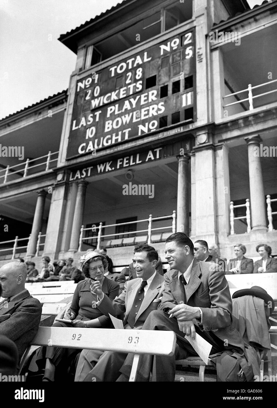 Scoreboard at lords hi-res stock photography and images - Alamy