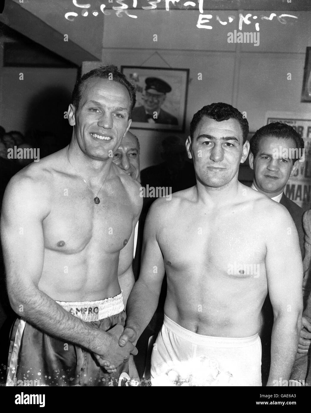 Boxing - British Empire Heavyweight Championship - Henry Cooper v Joe ...