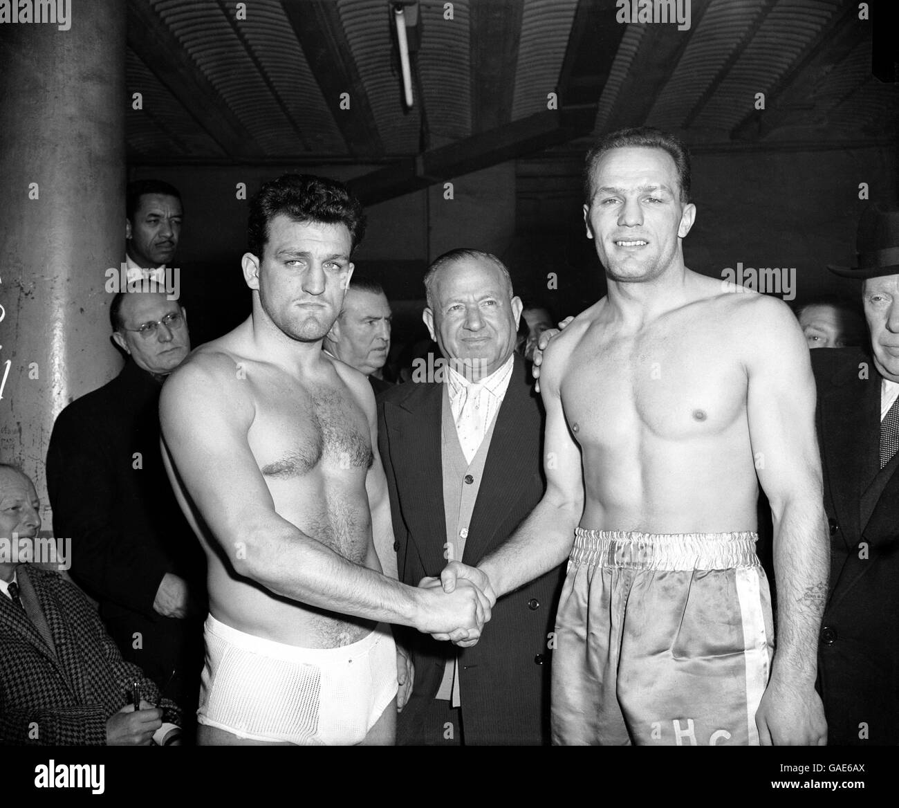Boxing british empire heavyweight championship hi-res stock photography ...