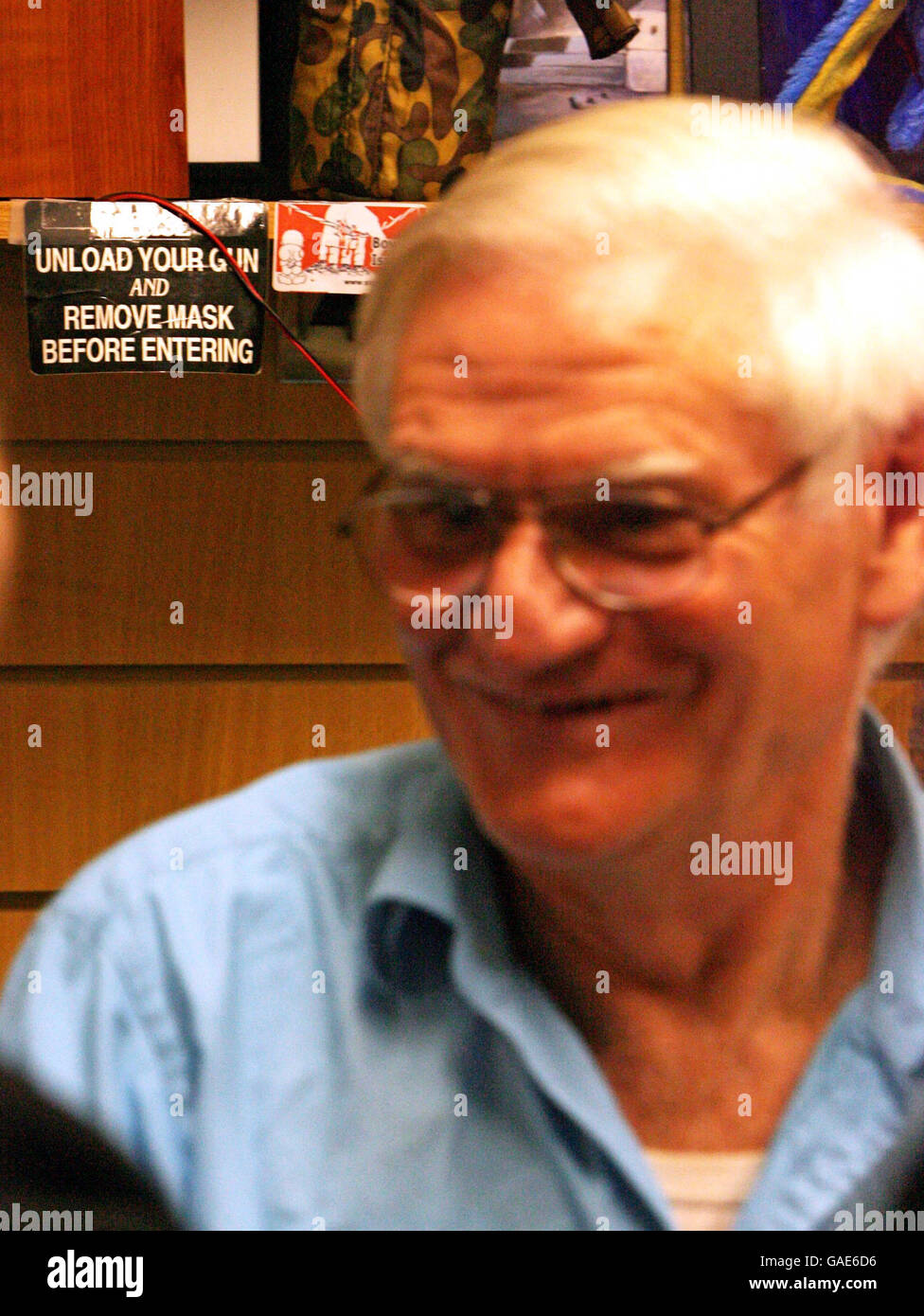 James Monaghan book signing Stock Photo - Alamy