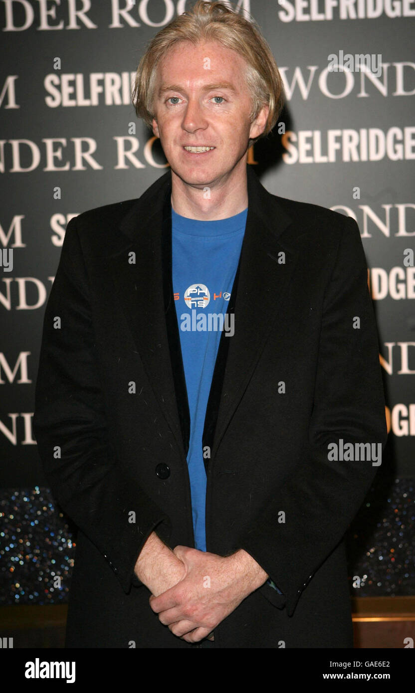 The official launch of the wonder room at selfridges hi-res stock ...