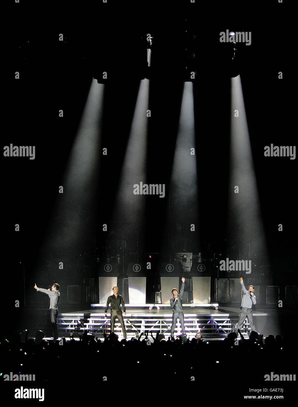 Alternate crop in concert metro arena in newcastle hi-res stock ...