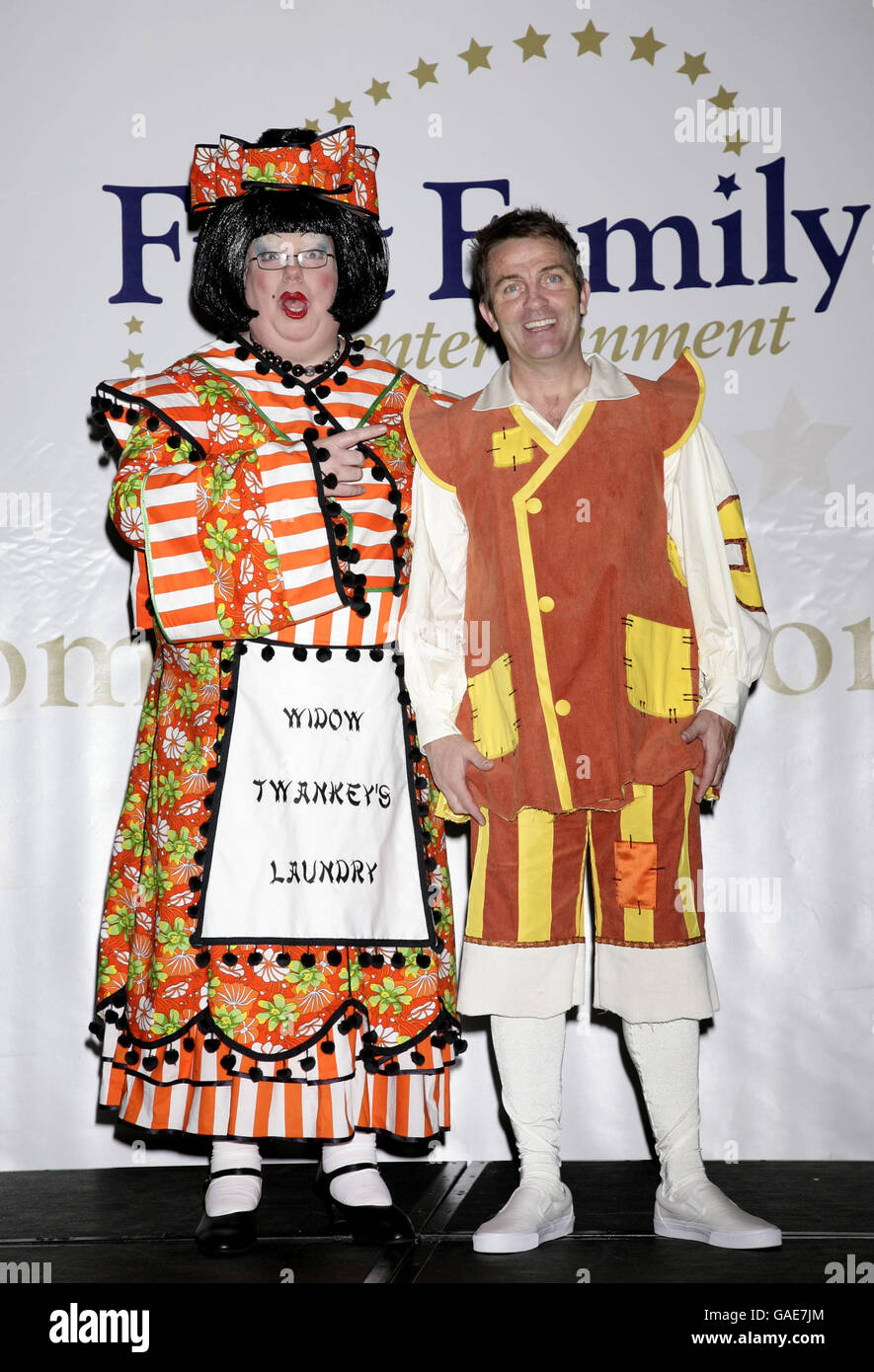Pantomime cast members during photocall to launch first family ...