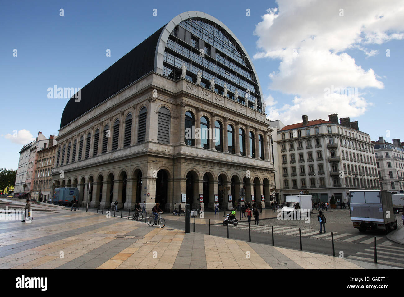 A general view of the Nouvel Opera House in Lyon. A general view of the ...
