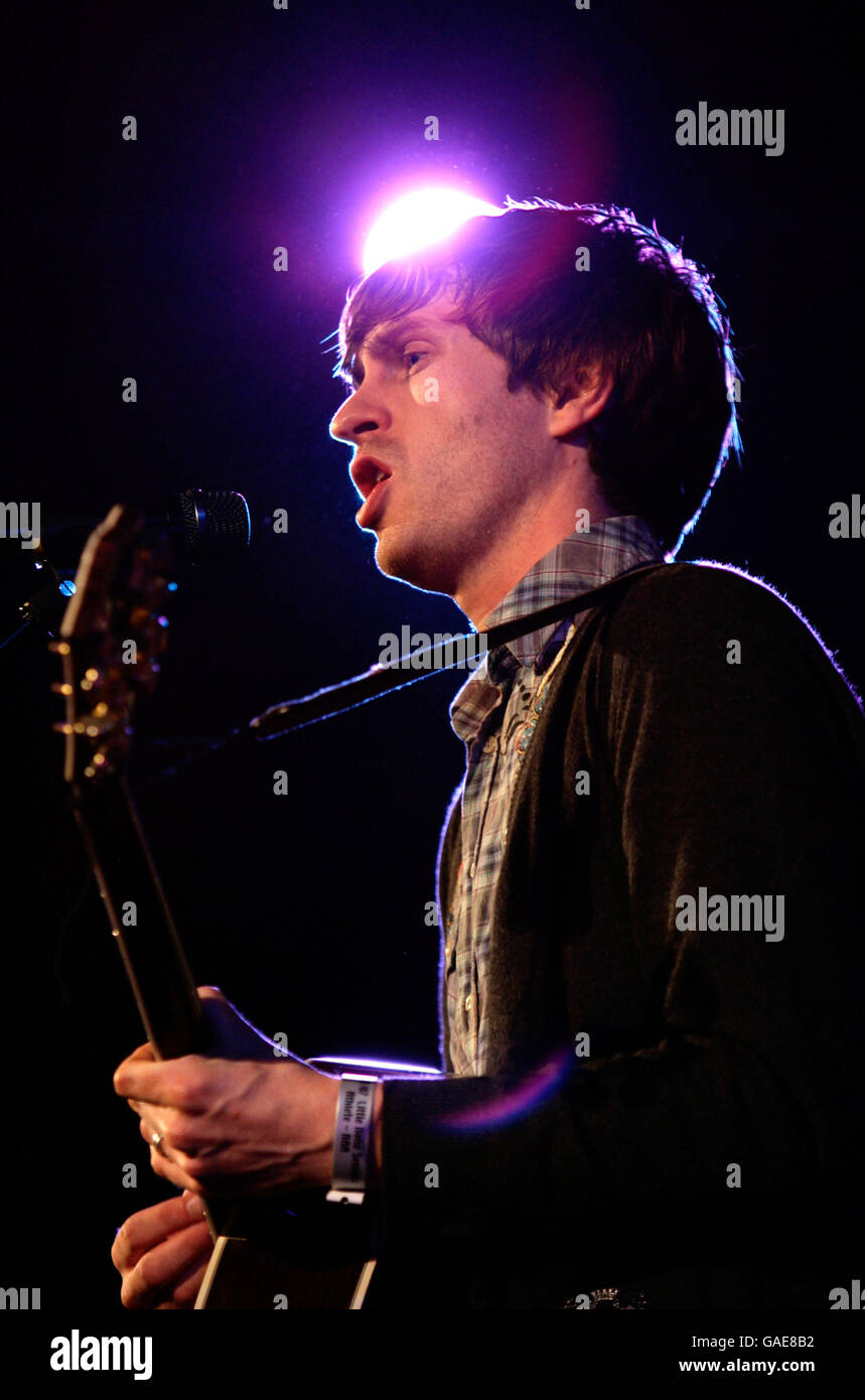 Athlete performing on stage at the Union Chapel in Islington, north ...