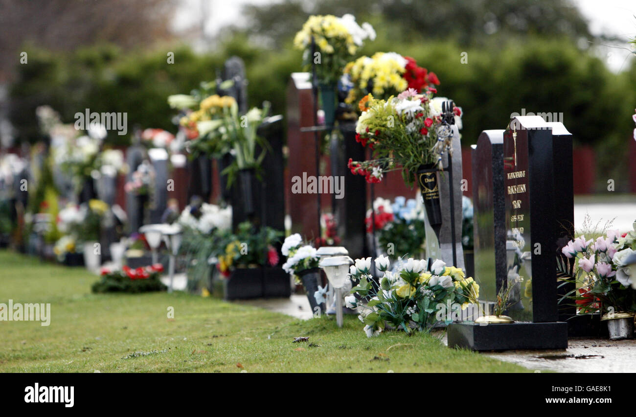 Vicky Hamilton funeral Stock Photo - Alamy