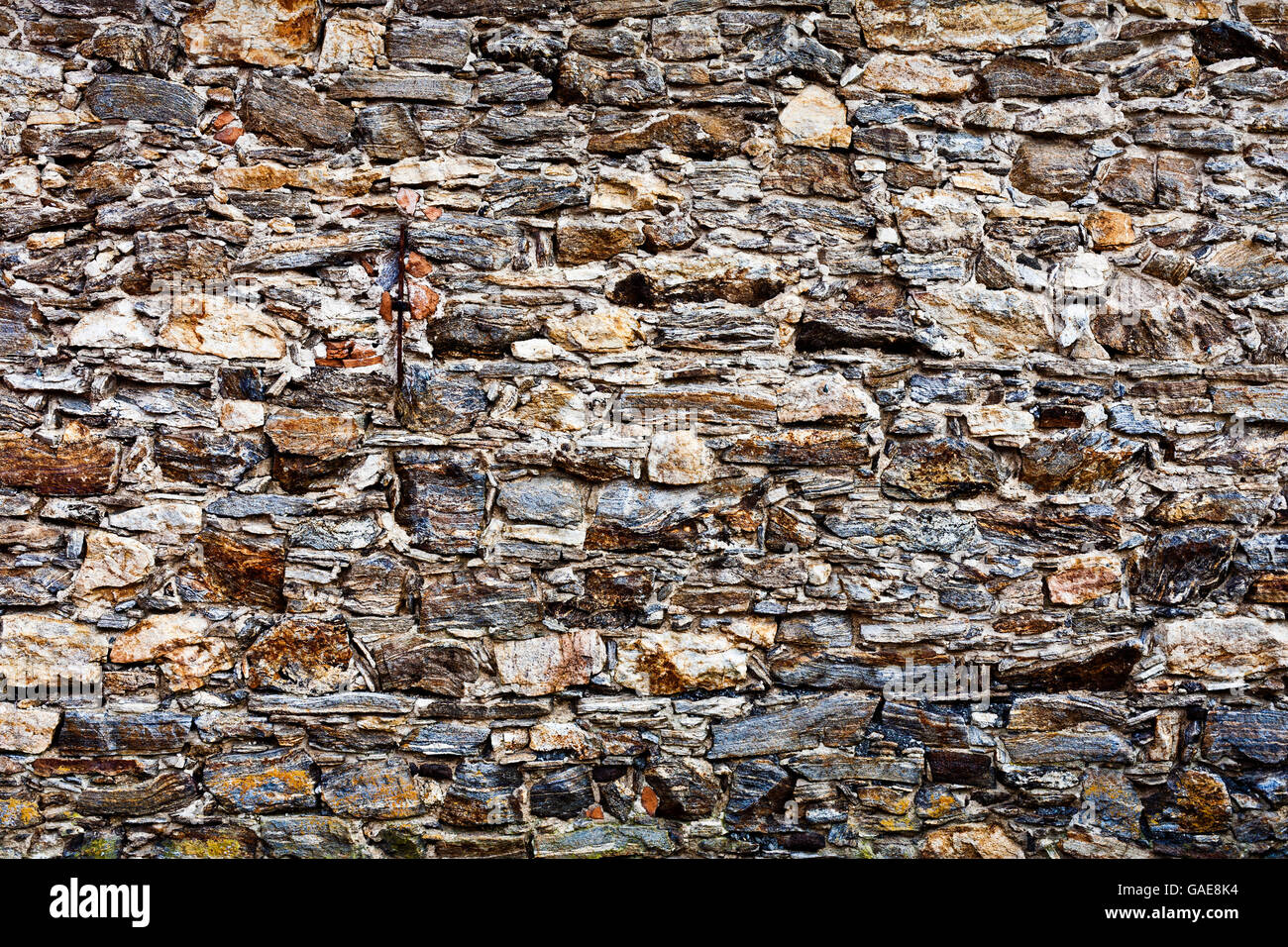 Stone wall, structure, background Stock Photo - Alamy