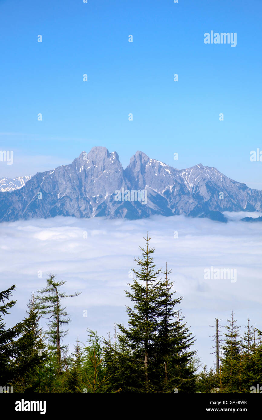 Mountain, Admonter Reichenstein, Nationalpark Gesäuse, Styria, Austria ...