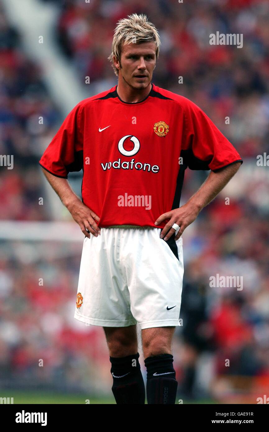 Soccer - Friendly - Manchester United v boca Juniors. David Beckham ...