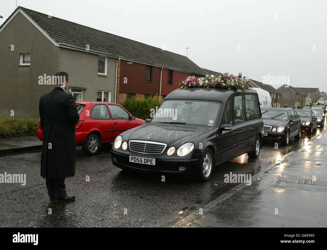 Vicky Hamilton funeral Stock Photo - Alamy