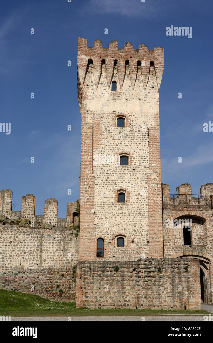 Castello or castle, Este, Colli Euganean or Euganean Hills, Padova ...