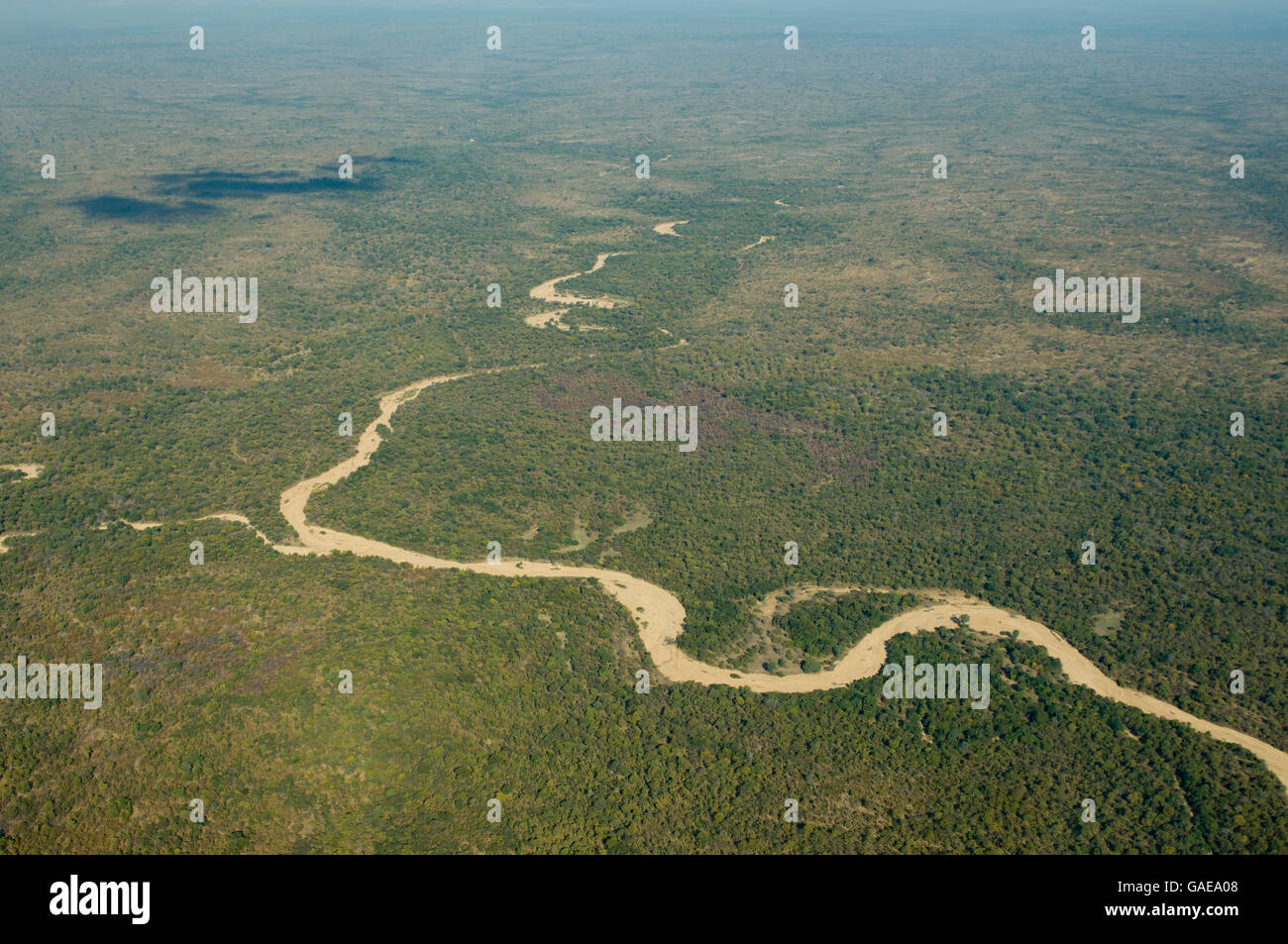 Luangwa aerial hi-res stock photography and images - Alamy