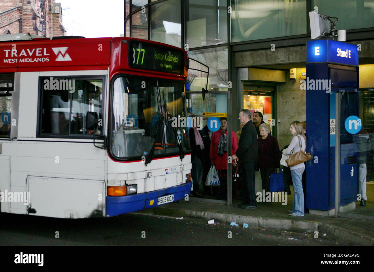 Walsall bus station hi-res stock photography and images - Alamy