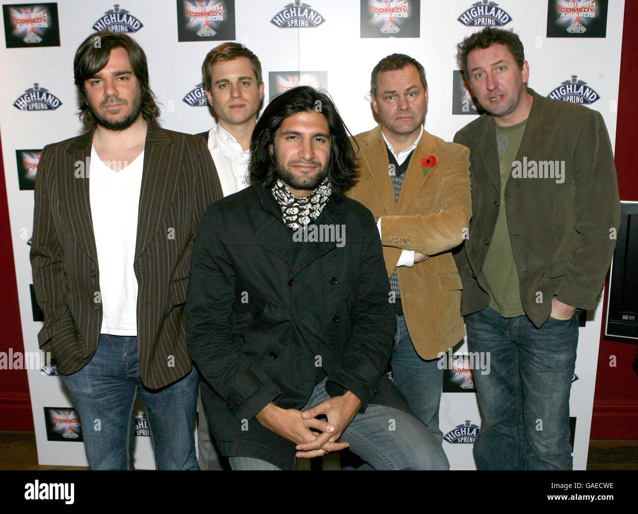 (Left to right) Matt Berry, Kevin Bishop, Kayvan Novak (Fonejacker ...