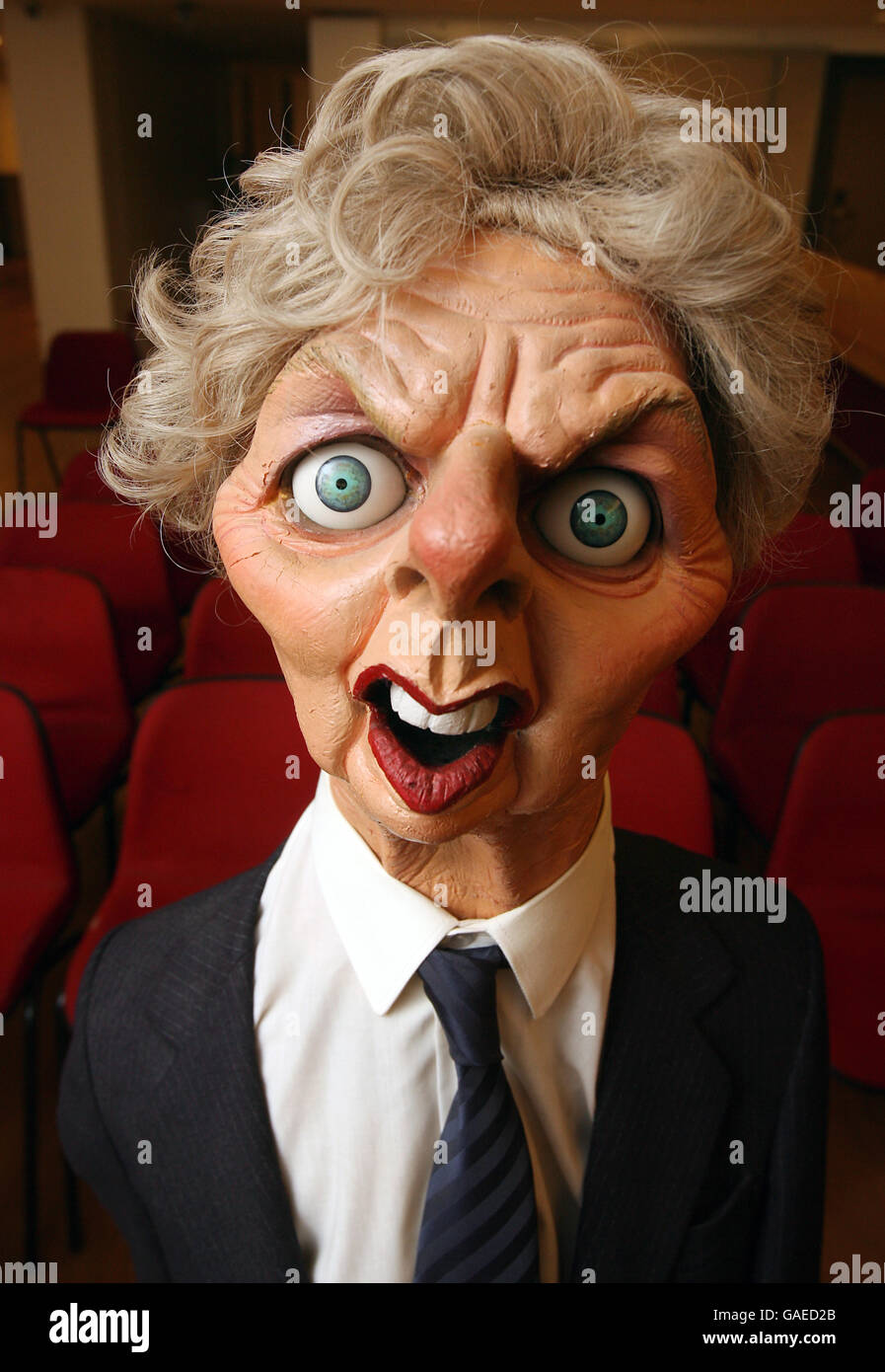 View of an original Spitting Image puppet of former British Prime ...