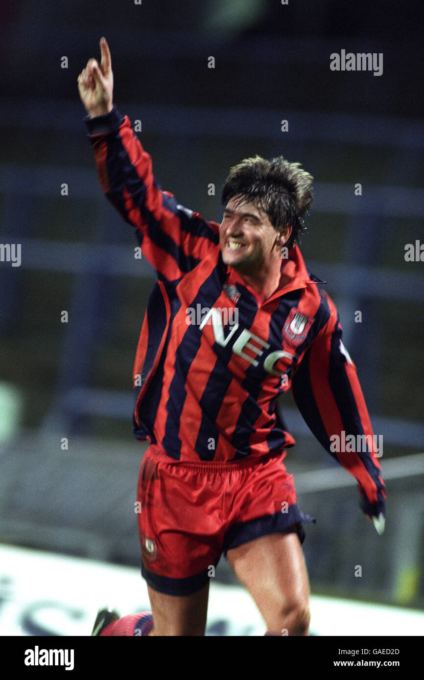 Soccer premier league wimbledon v everton selhurst park hi-res stock ...