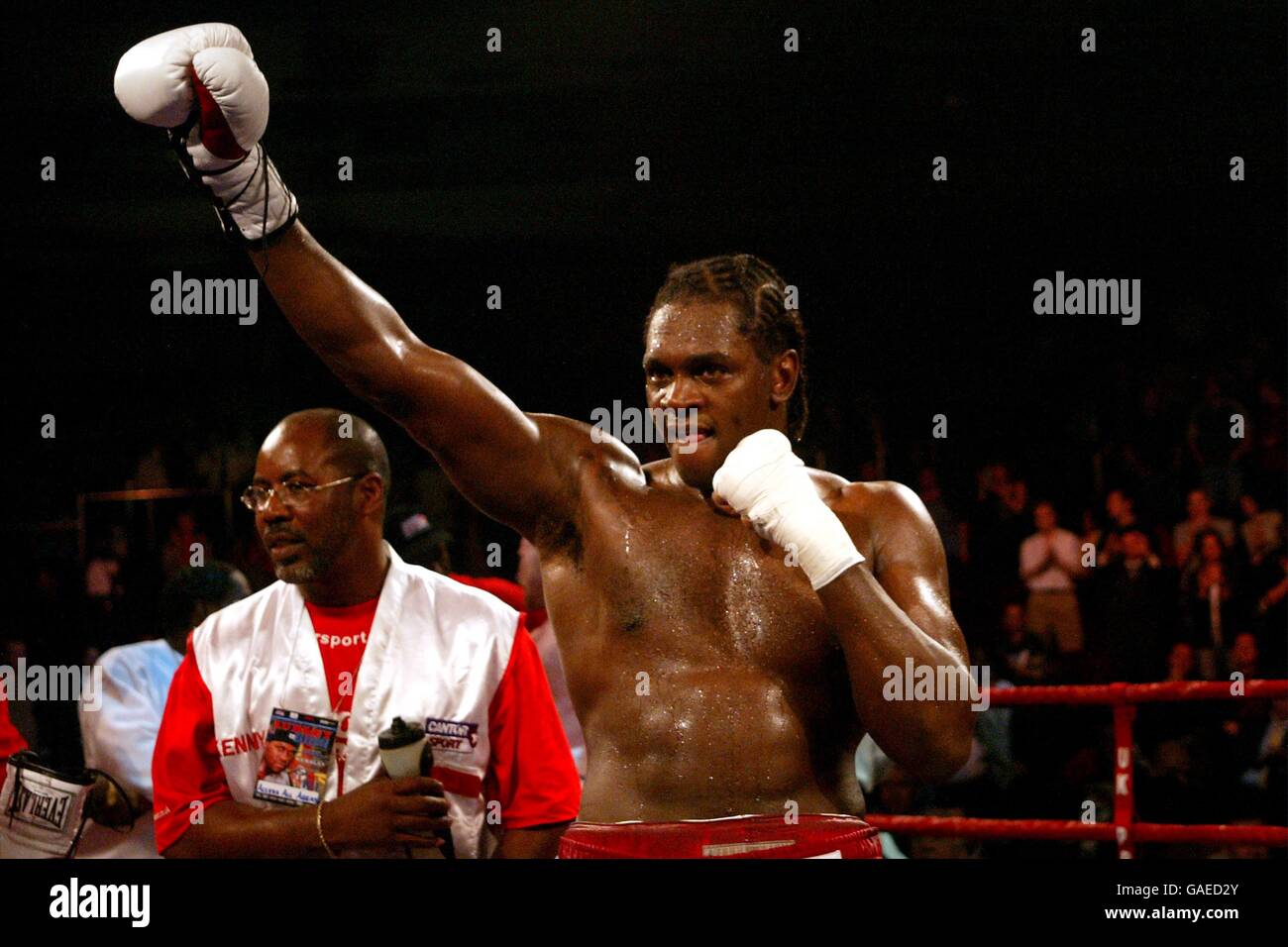 Boxing - Heavyweight Bout - Audley Harrison v Dominic Negus Stock Photo ...