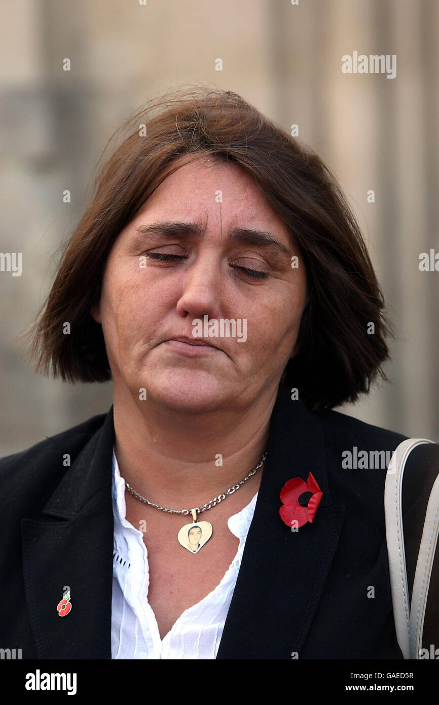 Where the inquest into the death fusilier gordon gentle hi-res stock ...