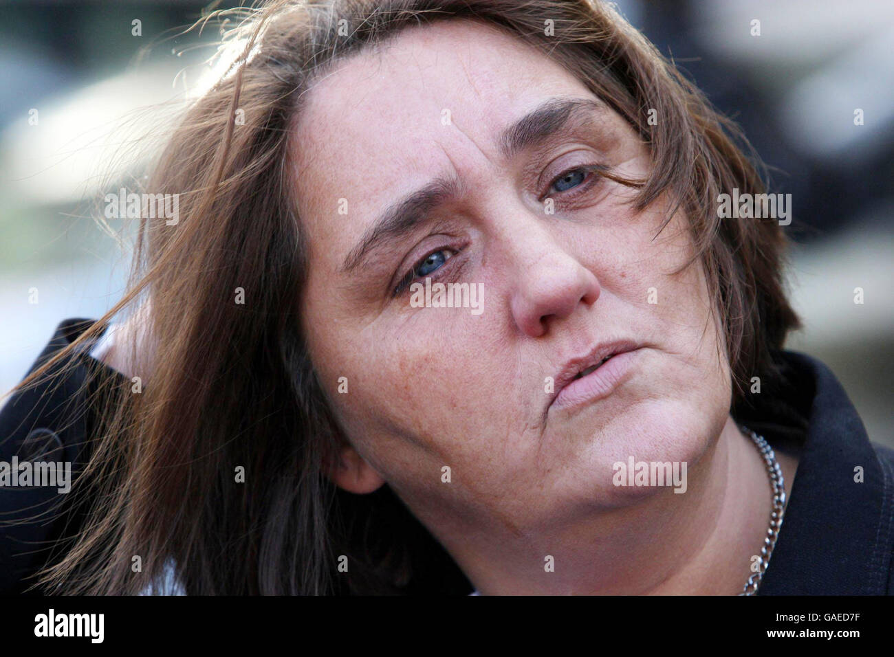 Rose Gentle talks to the media outside Oxford Coroner Court, where the ...
