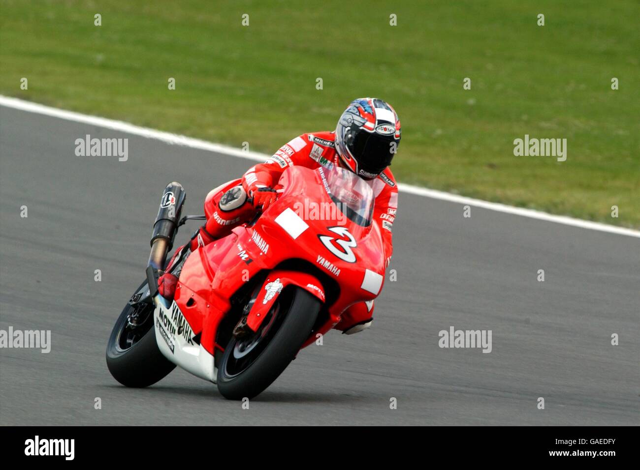 Motorcycling - British Superbikes - British Grand Prix. Max Biaggi ...