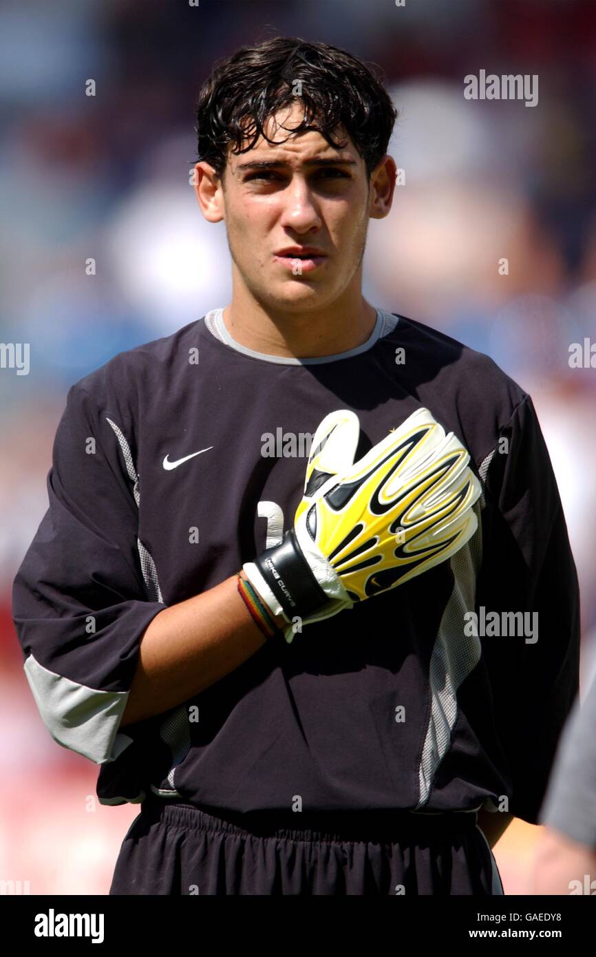 International Soccer - Under 17 Tournament - England v Brazil. Chico ...