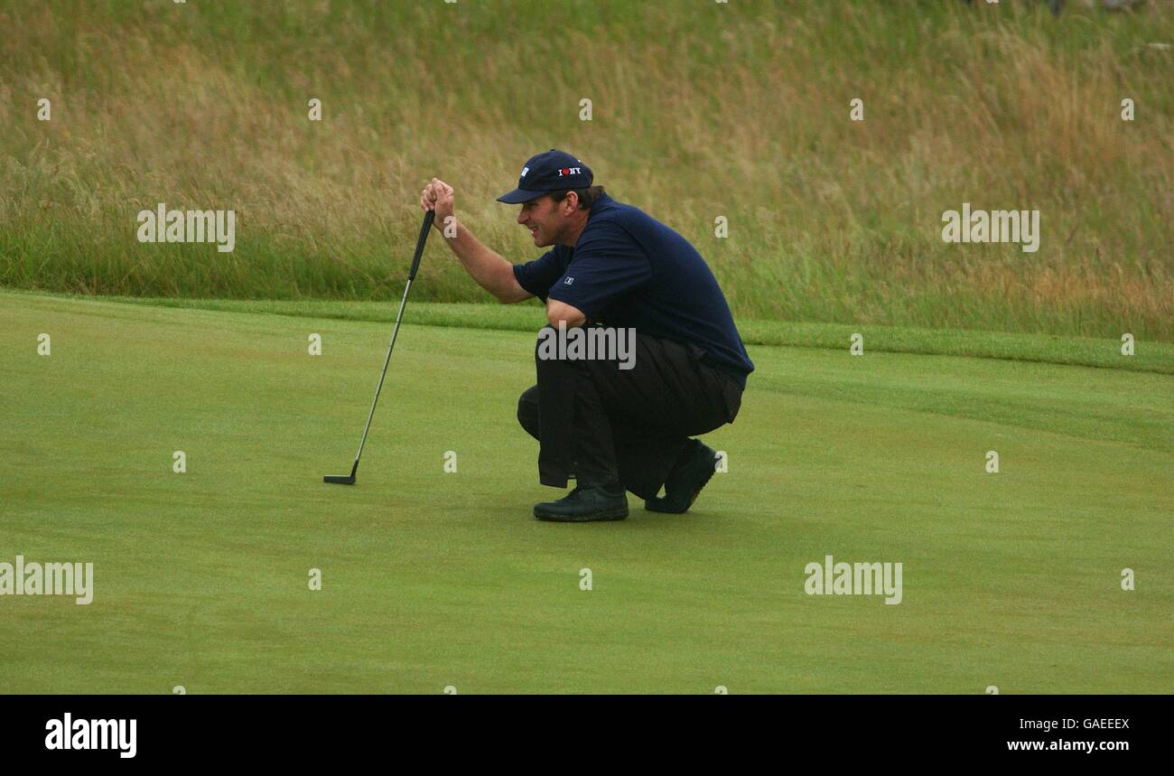 Golf - The Open - Practice Day Two Stock Photo - Alamy