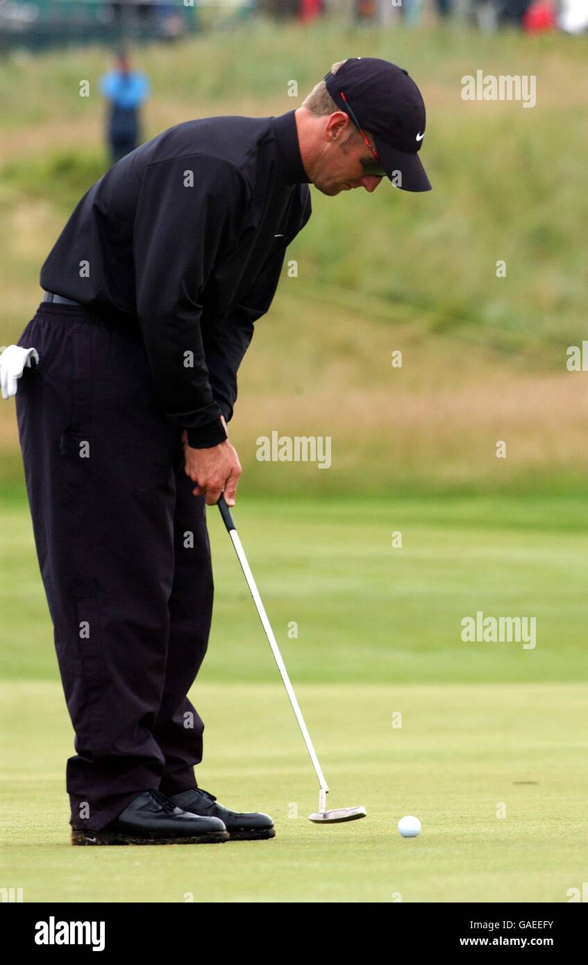 Golf - The Open - Practice Day Two Stock Photo - Alamy